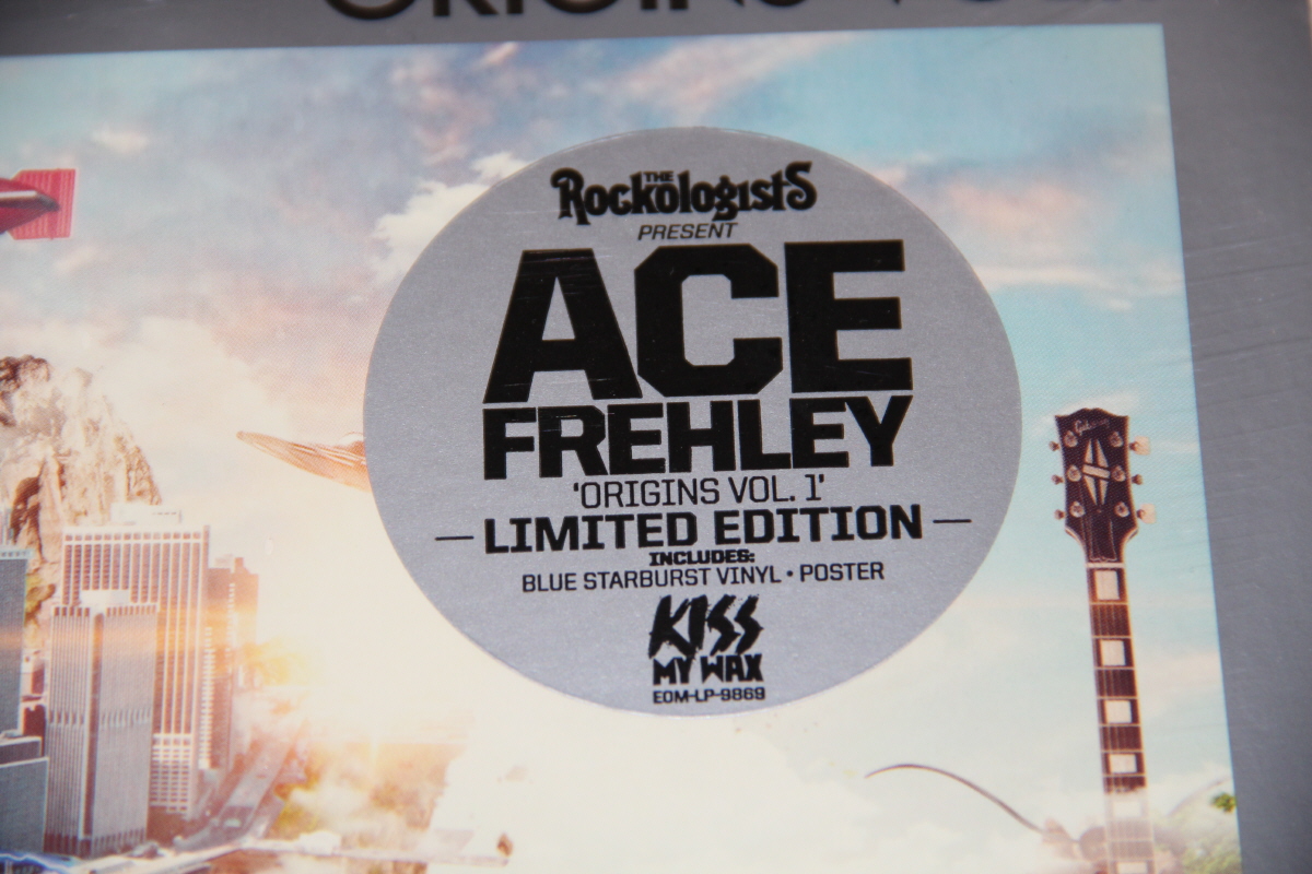 KISS LP Ace Frehley Origins Vol. 1 (blue vinyl) Rockologists – Eulenspiegel's KISS Collector SHOP